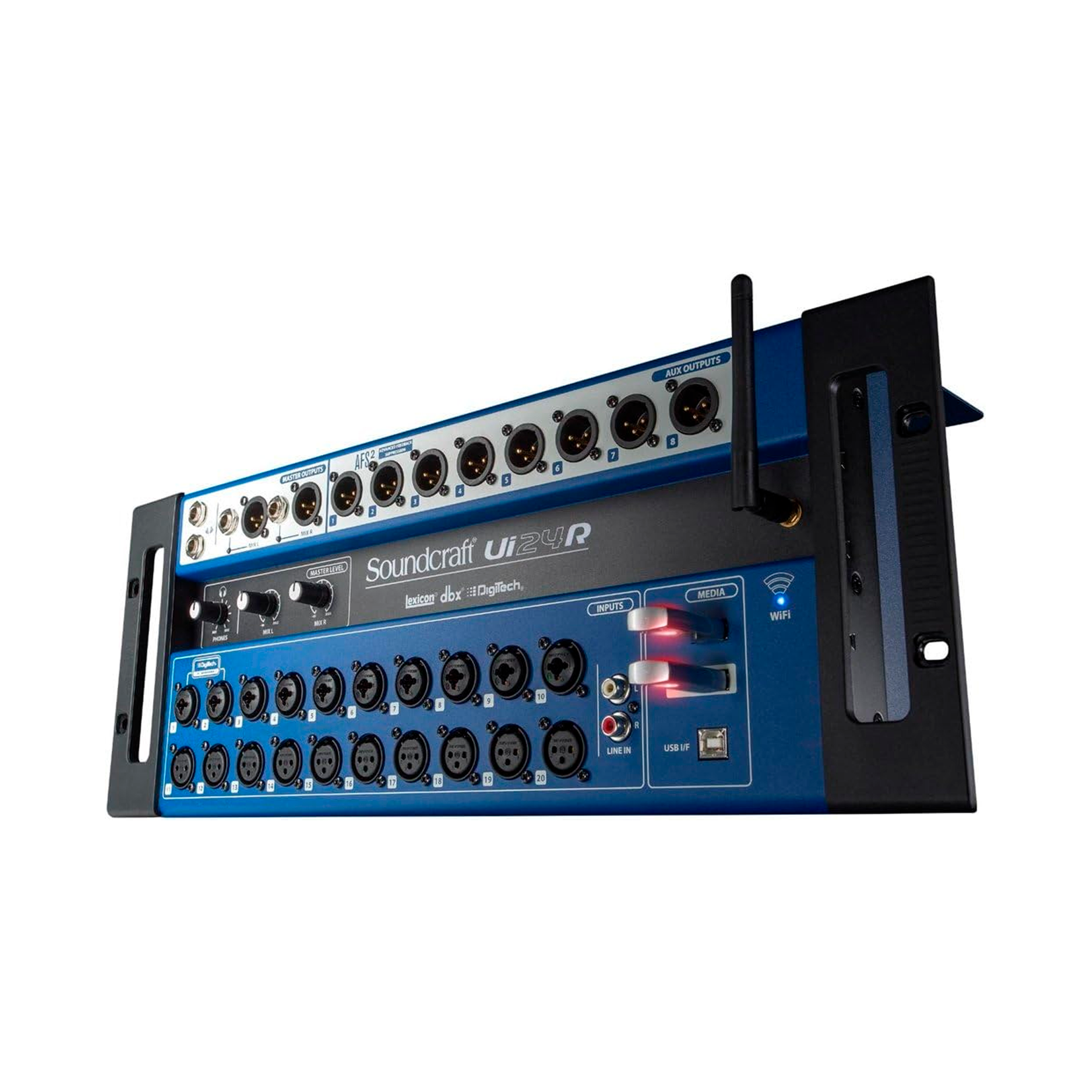 Mesa de Som Digital 24 Canais Ui-24R Soundcraft - - Audio Prime