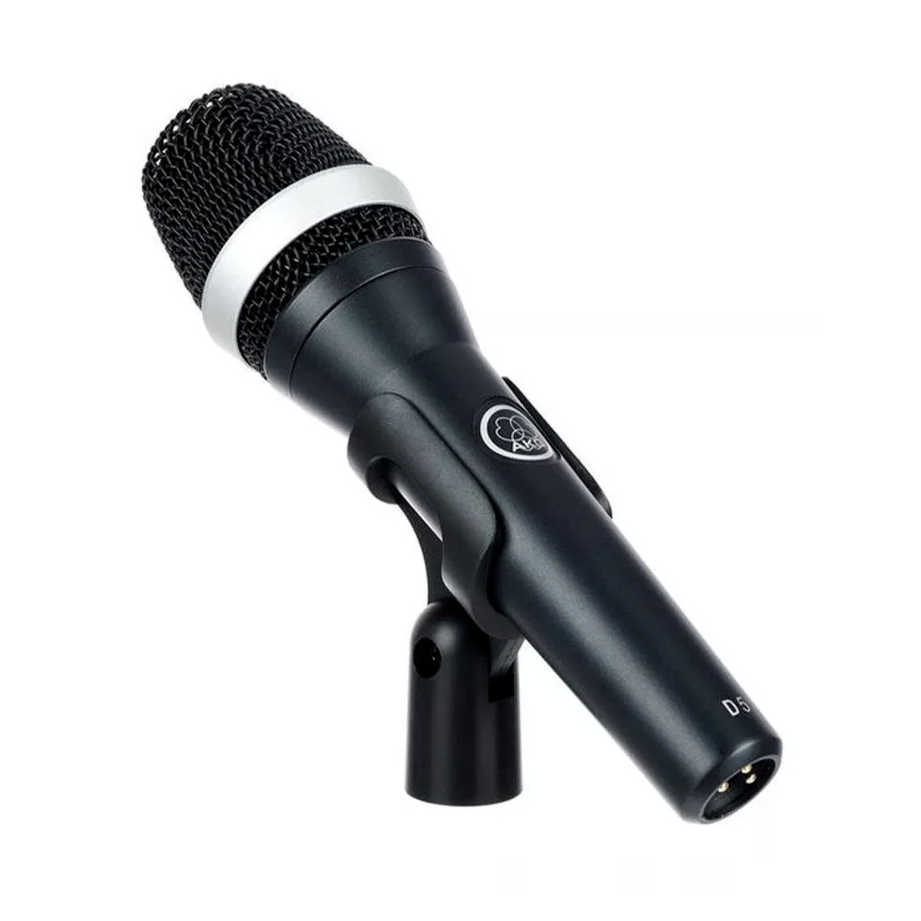 Microfone Dinâmico Profissional D5 Vocal Super Cardioide AKG - Preto ...