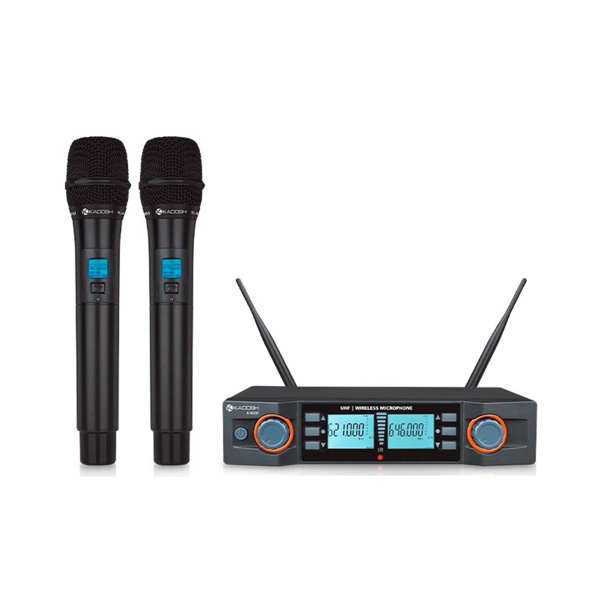 Microfone Digital UHF Duplo Kadosh K-492M | Audio Prime