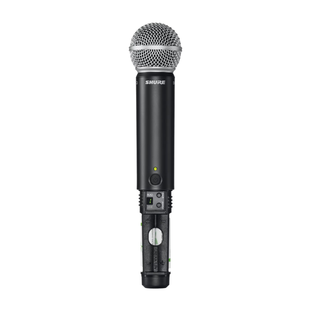 Microfone de Mão Sem Fio BLX24/SM58 Shure | Audio Prime