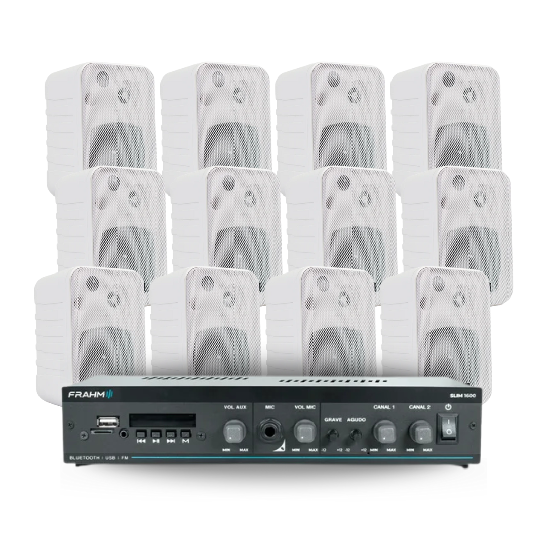 Kit Frahm Slim 1600 G5 + 12 Caixas ENC70